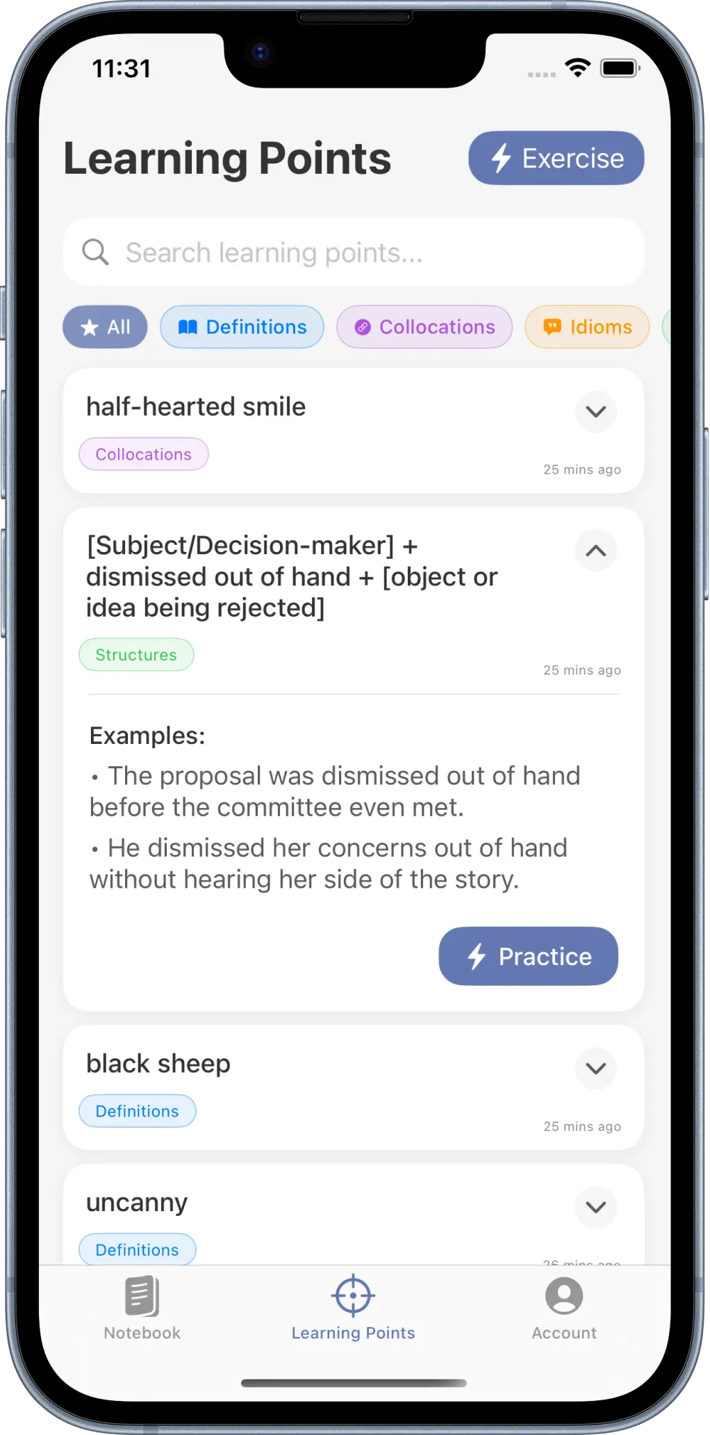 Budgiee - Learn English in Context